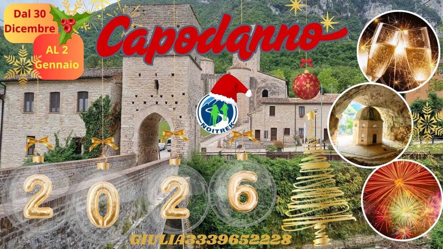CAPODANNO D'INCANTO 2026 " LE MARCHE DA SCOPRIRE🎉🍾 » NoiTrek